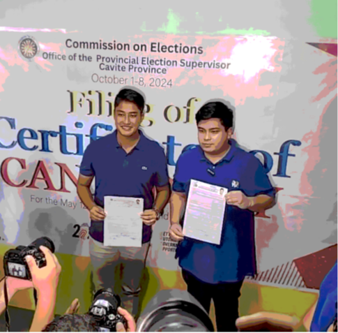 Abeng Remulla, Ram Revilla: Nagharap ng COCs para Gov. VG - CAVITE ...