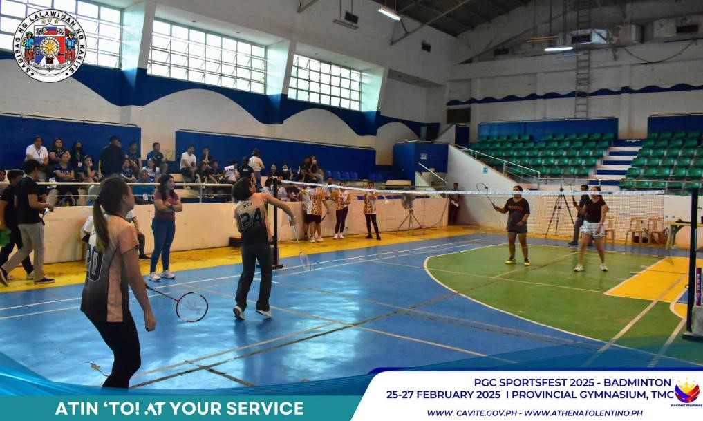 PGC Sportsfest 2025-Badminton Competition - CAVITE TIMES JOURNAL